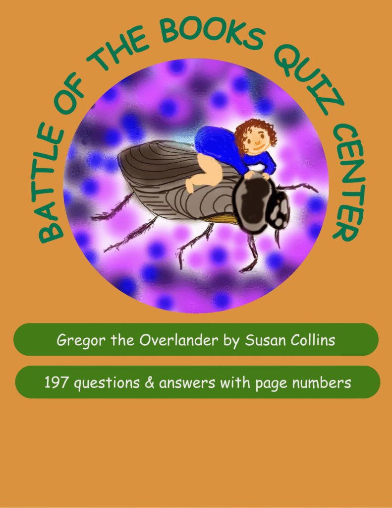 Gregor the Overlander by Susan Collins - Battle of the Books Quiz Center