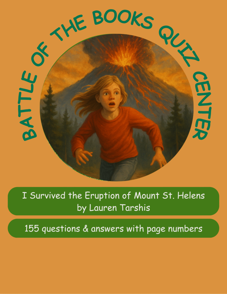 Quizlet – I Survived the Eruption of Mount St. Helens by Lauren Tarshis ...