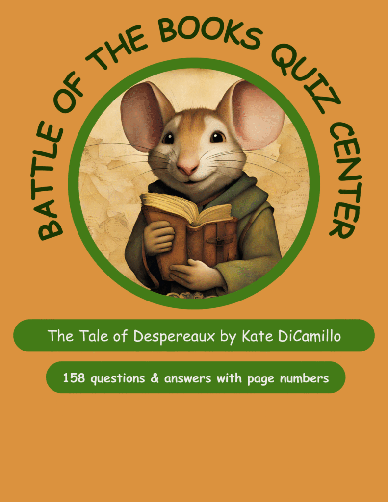 The Tale of Despereaux by Kate DiCamillo - Battle of the Books Quiz Center