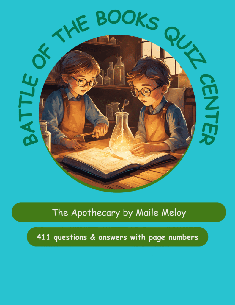 The Apothecary by Maile Meloy - Battle of the Books Quiz Center